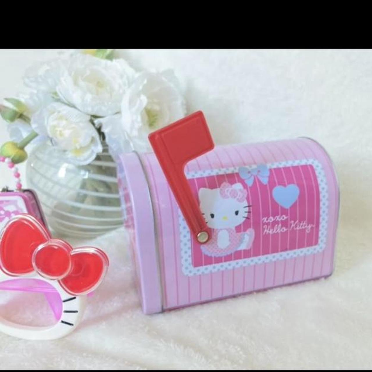 Sanrio Hello Kitty Bundle: Letter tin box, Small tin... - Depop