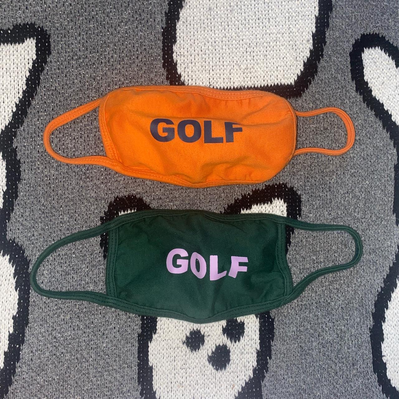 Golfwang face masks (2x) -worn a couple times, were... - Depop