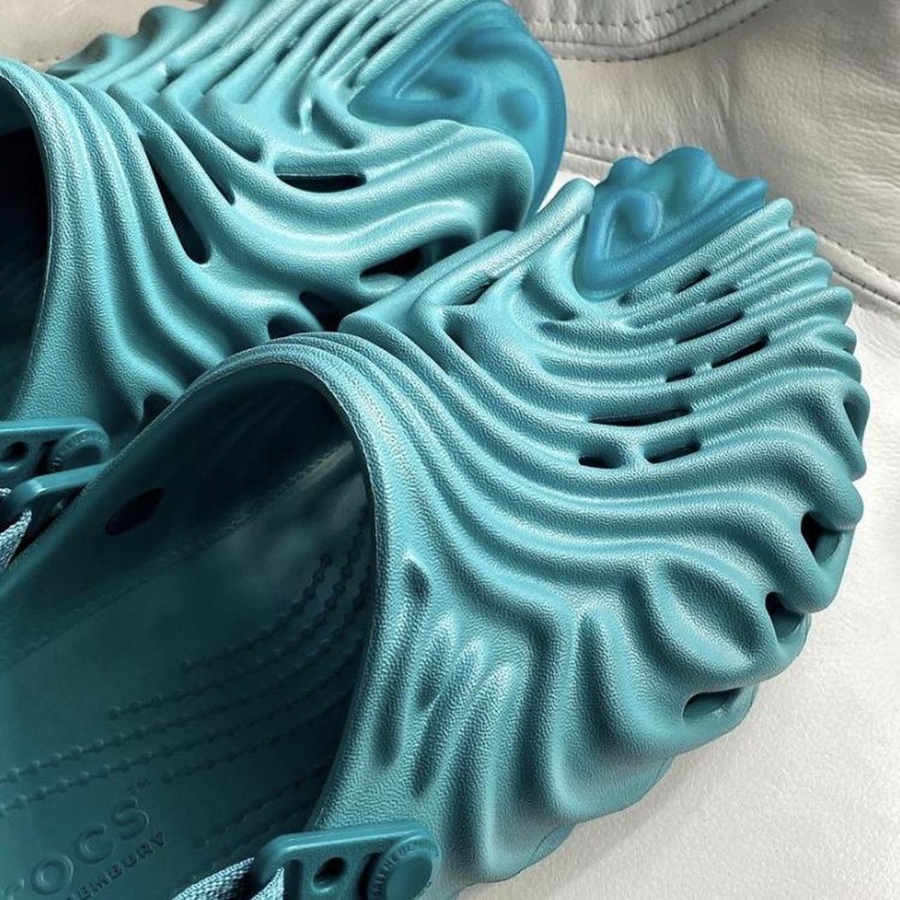 Crocs Pollex Clog X Salehe Bembury Tide colourway... - Depop