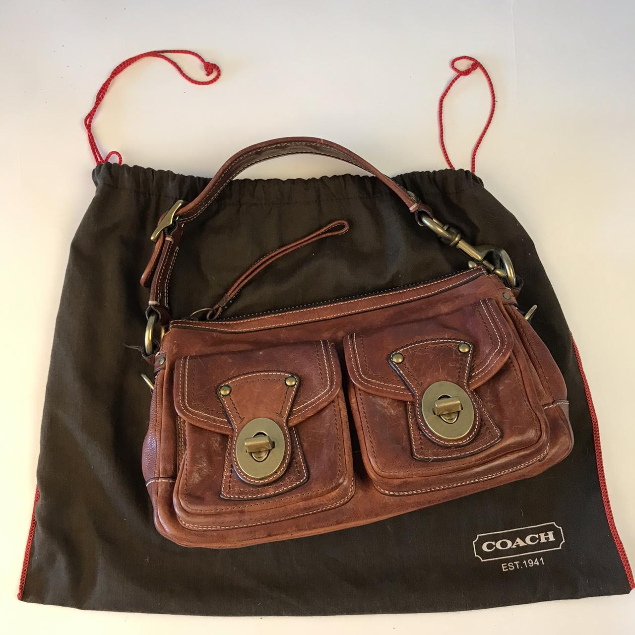 Coach bag Limited Edition 65th Anniversary Bag Brown... - Depop