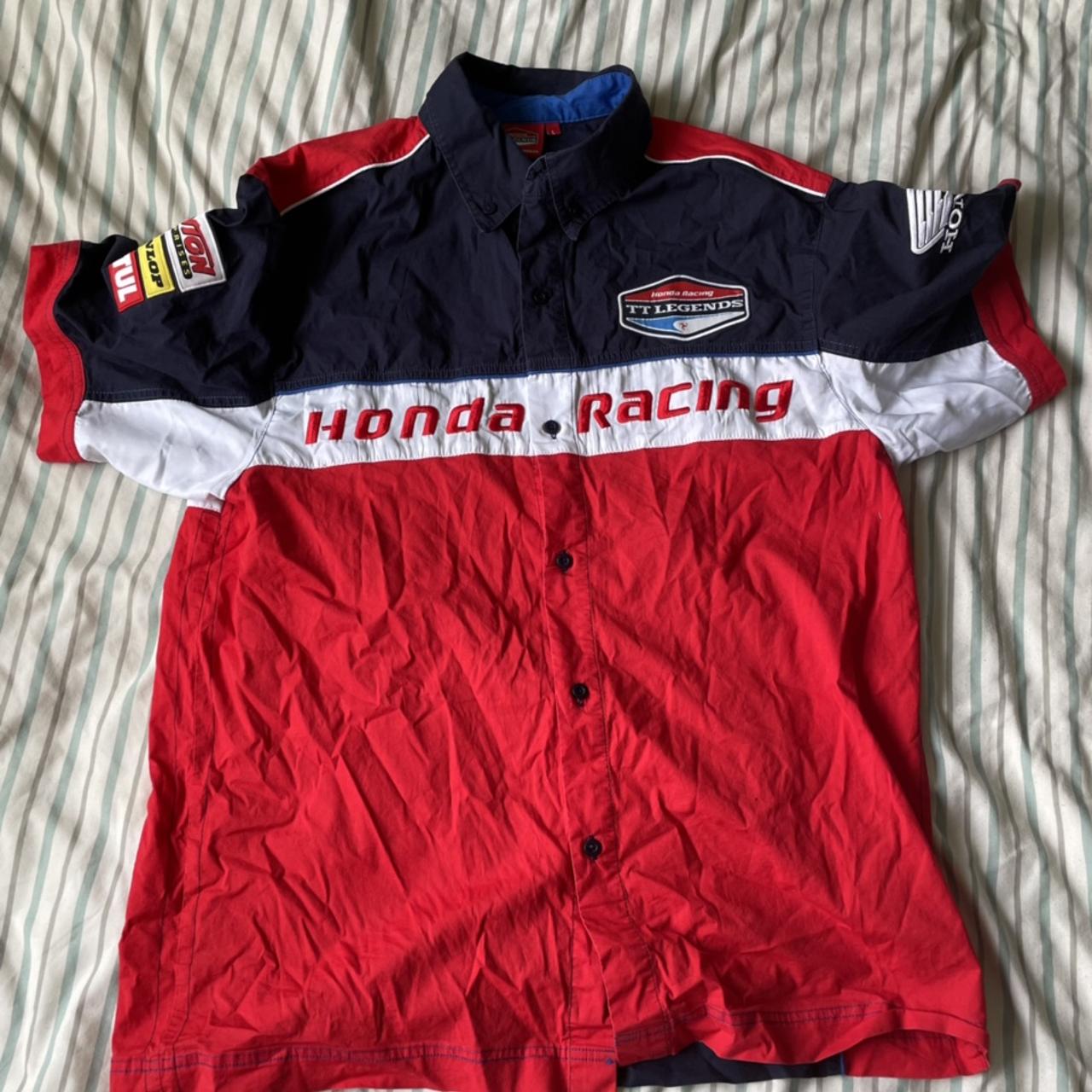 Honda Racing - Short Sleeve Shirt Brand new Honda... - Depop