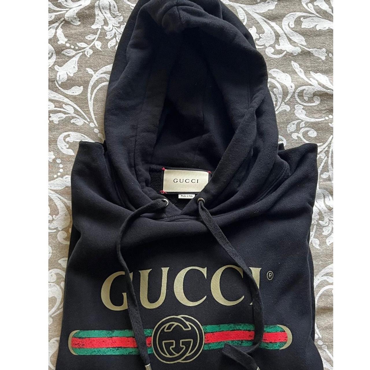 Felpa Gucci Hoodie - taglia M - Depop