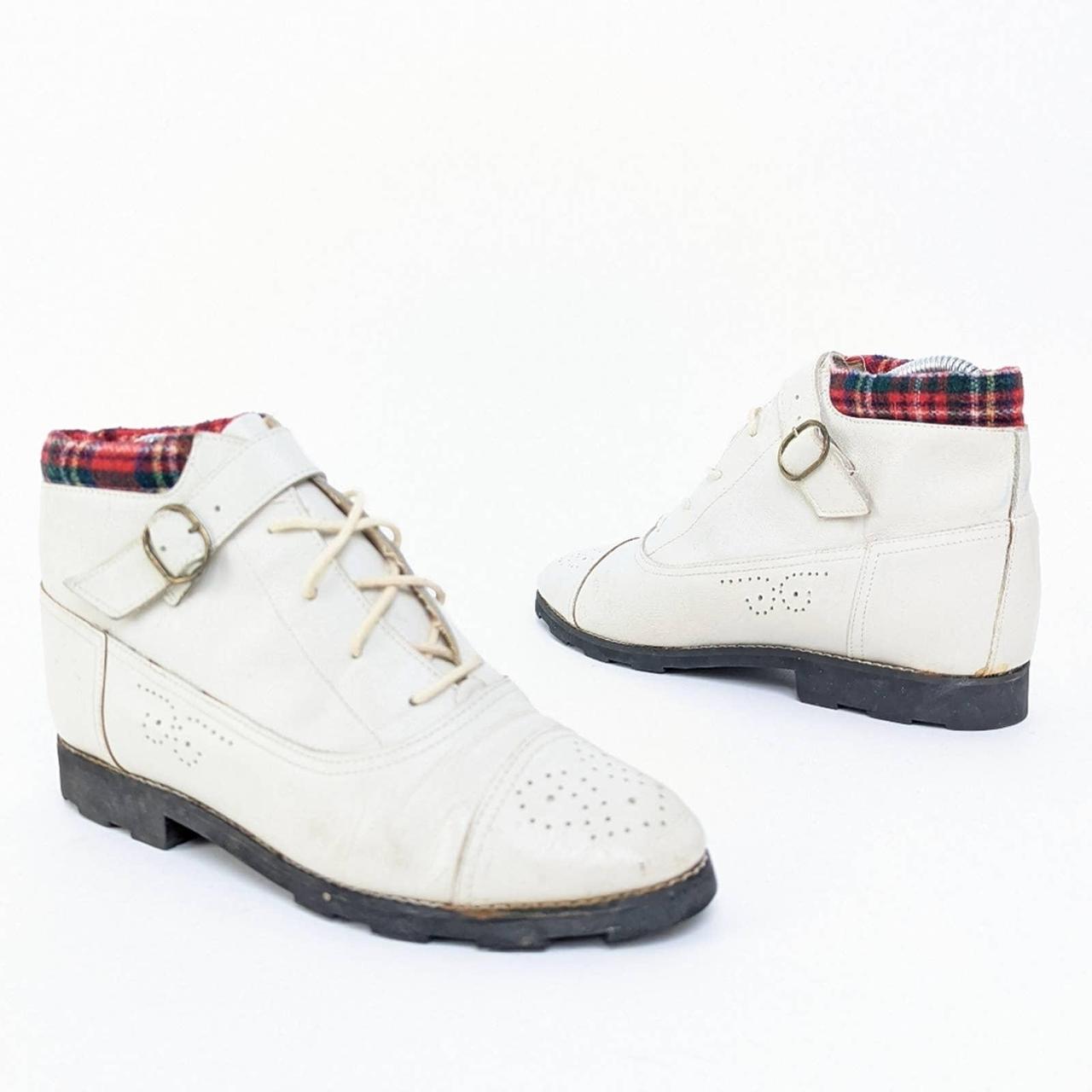 Dolcis 80s vintage western cap toe ankle... - Depop