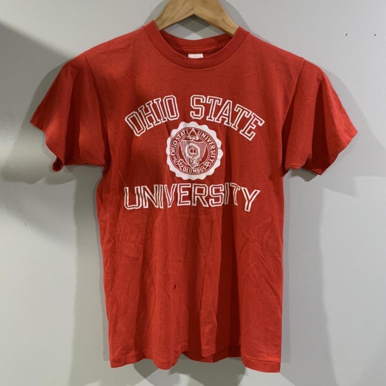 Vintage 80s Ohio State University college... - Depop