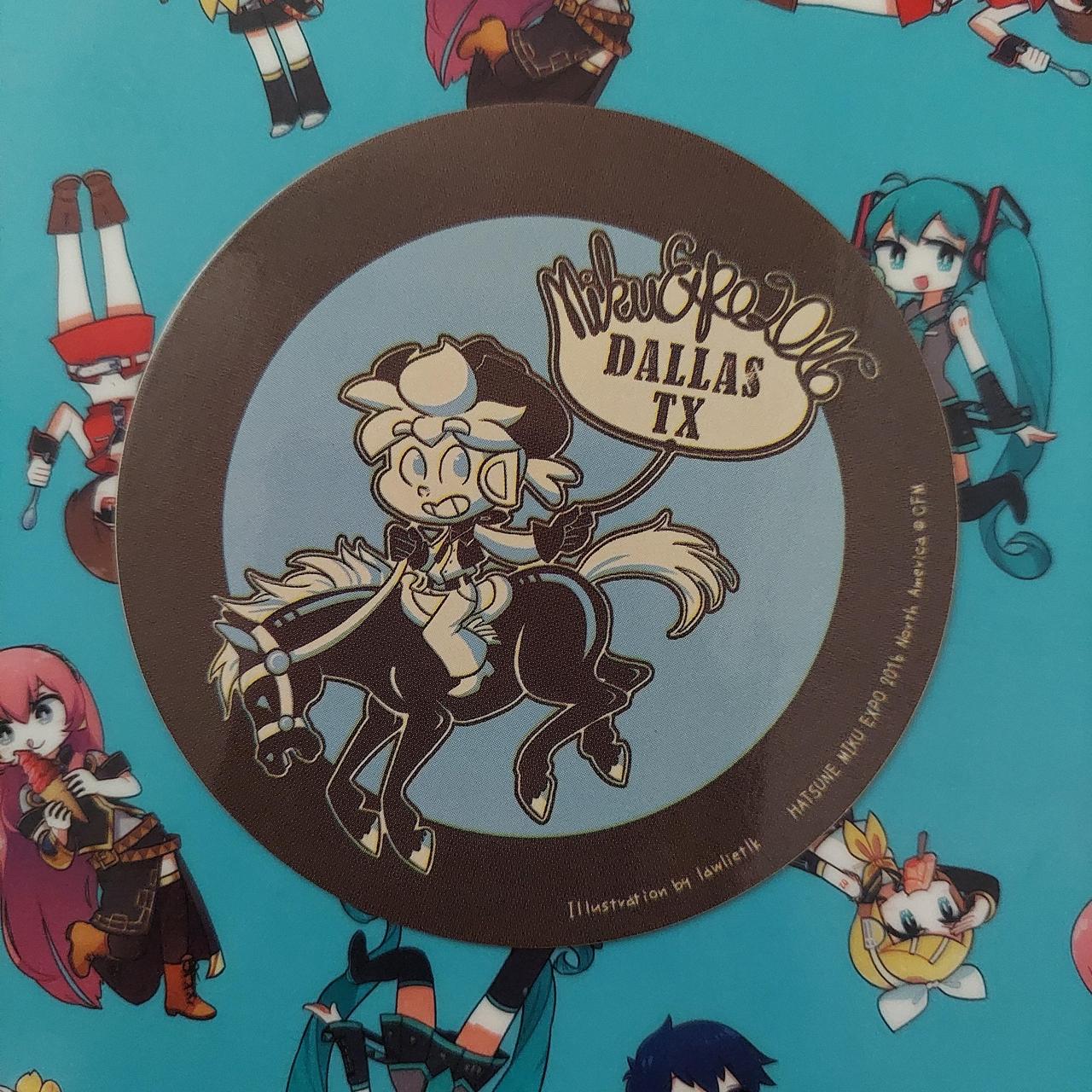 ️Exclusive Dallas, TX Len Sticker From Mikuexpo... - Depop