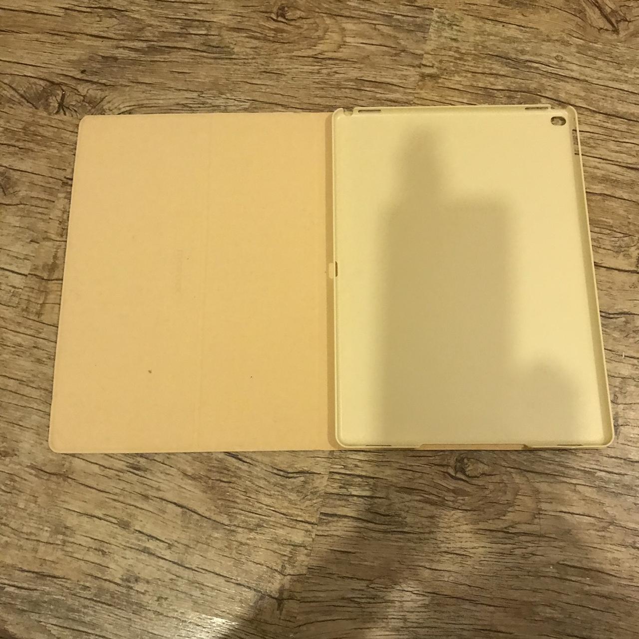 Beautiful purple abd cream ipad pro case cover... - Depop