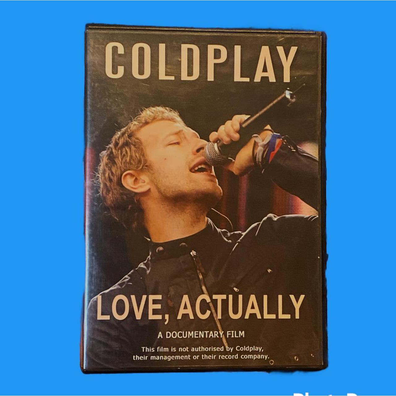 Coldplay - Love, Actually . A documentary film DVD 📀... - Depop