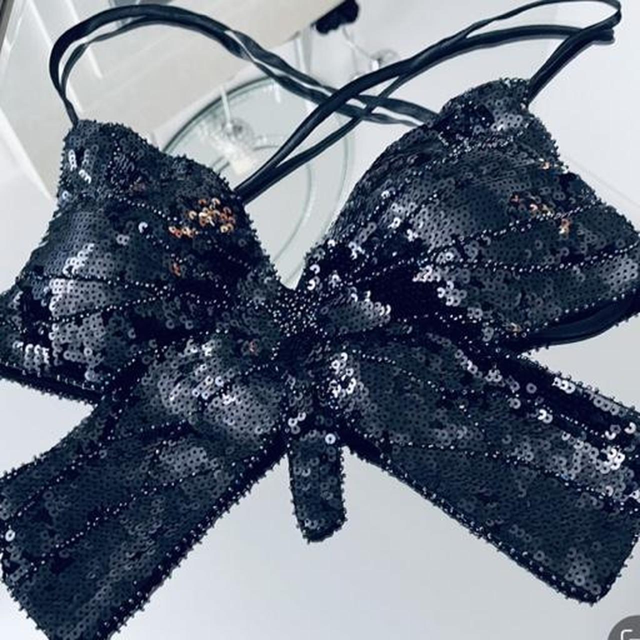 Sequin Butterfly halter neck top. Very Y2K... - Depop