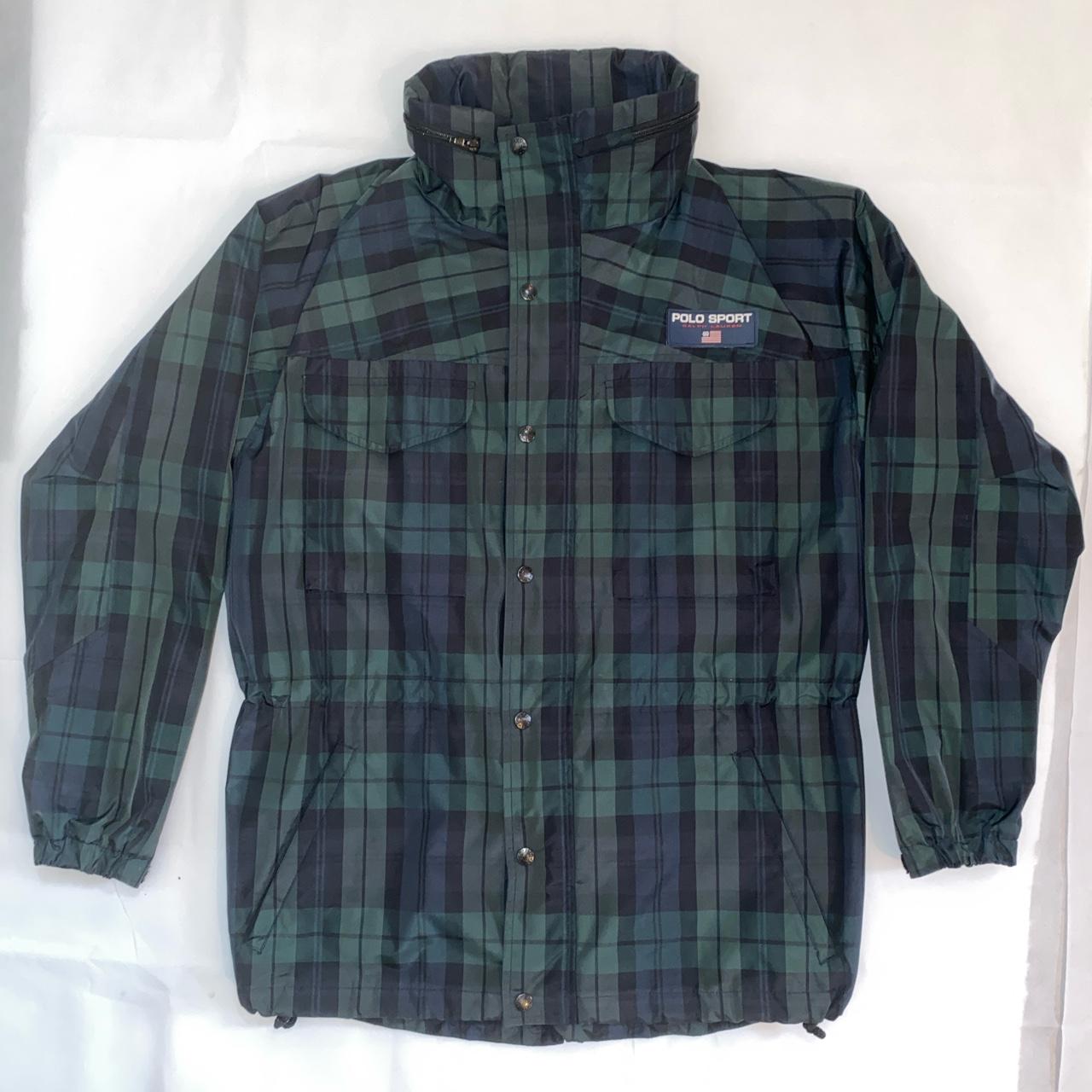 Vintage Ralph Lauren Polo Sport Jacket W/ fold away... - Depop