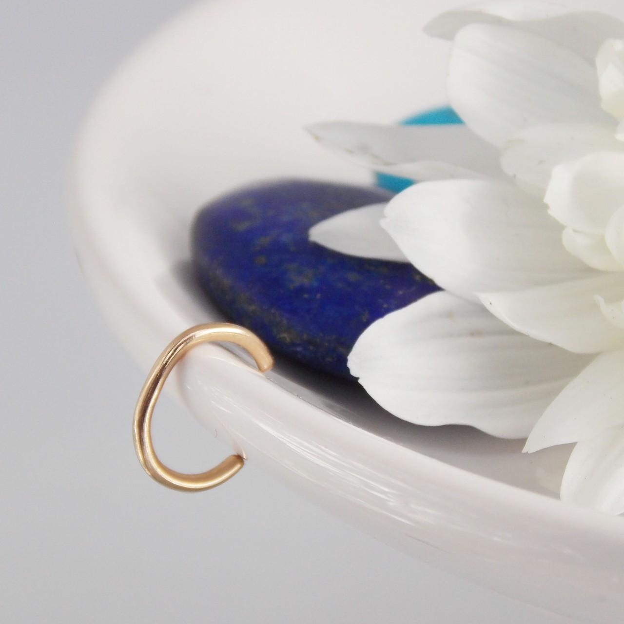 SMOOTH ROUND EAR CUFF 14K GOLD FILLED Smooth 14k... - Depop