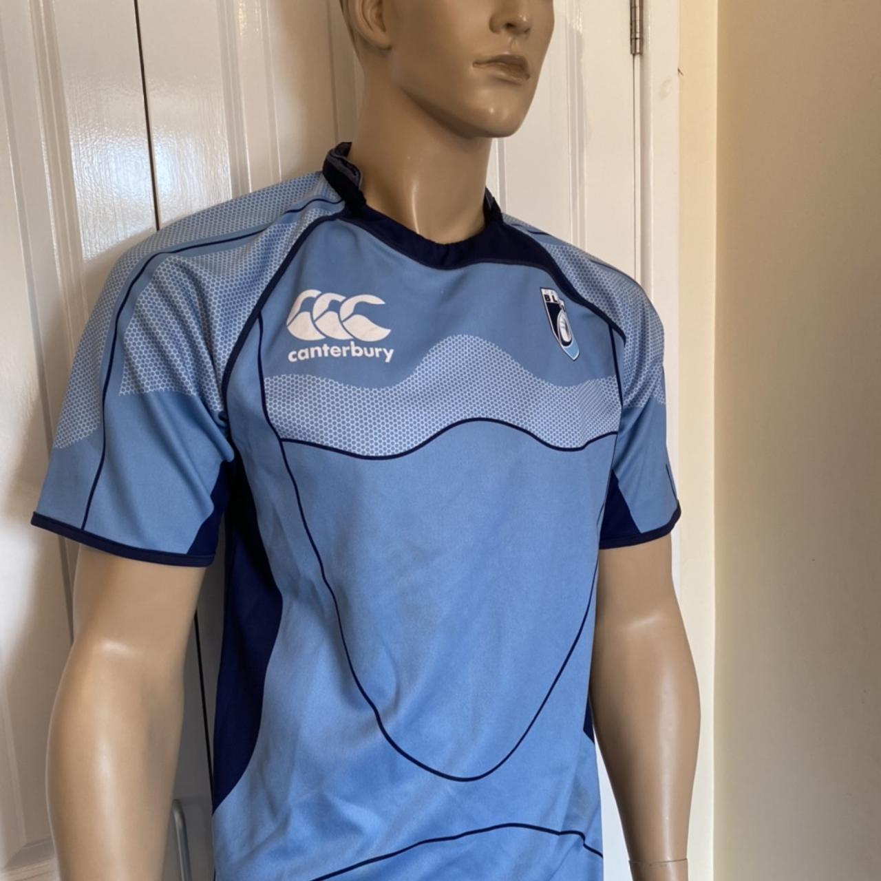 Canterbury Cardiff Rugby Home Shirt 2008/09 ‘No.20’... - Depop