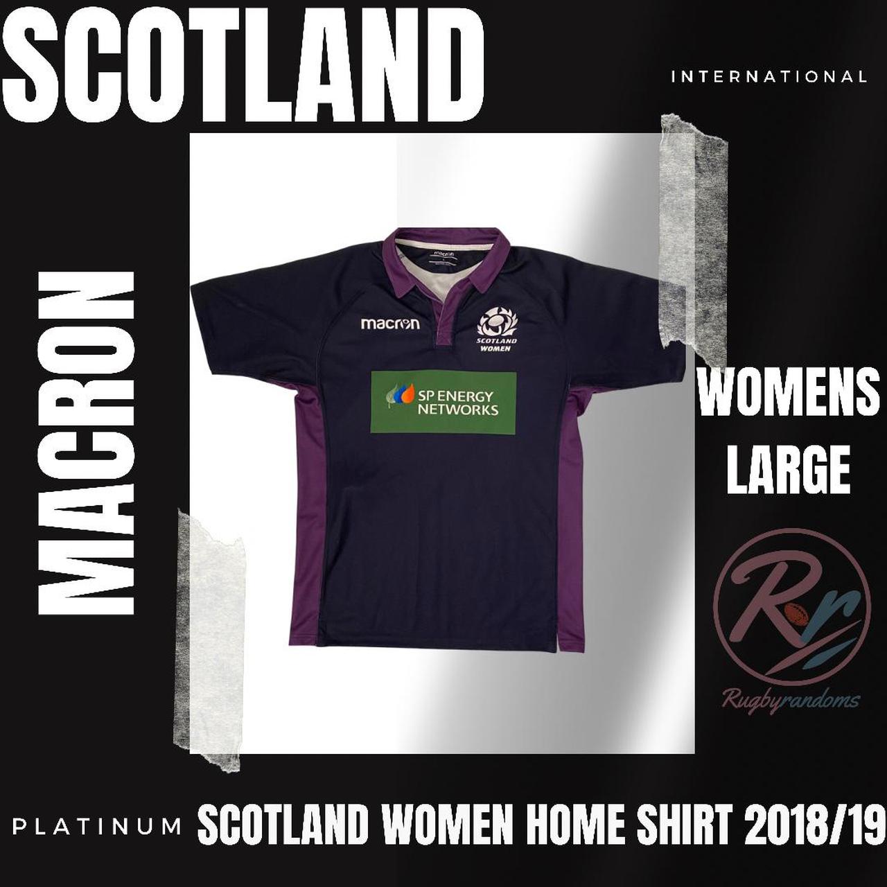 Brand New with Tags Macron Scotland Women Rugby Home... - Depop