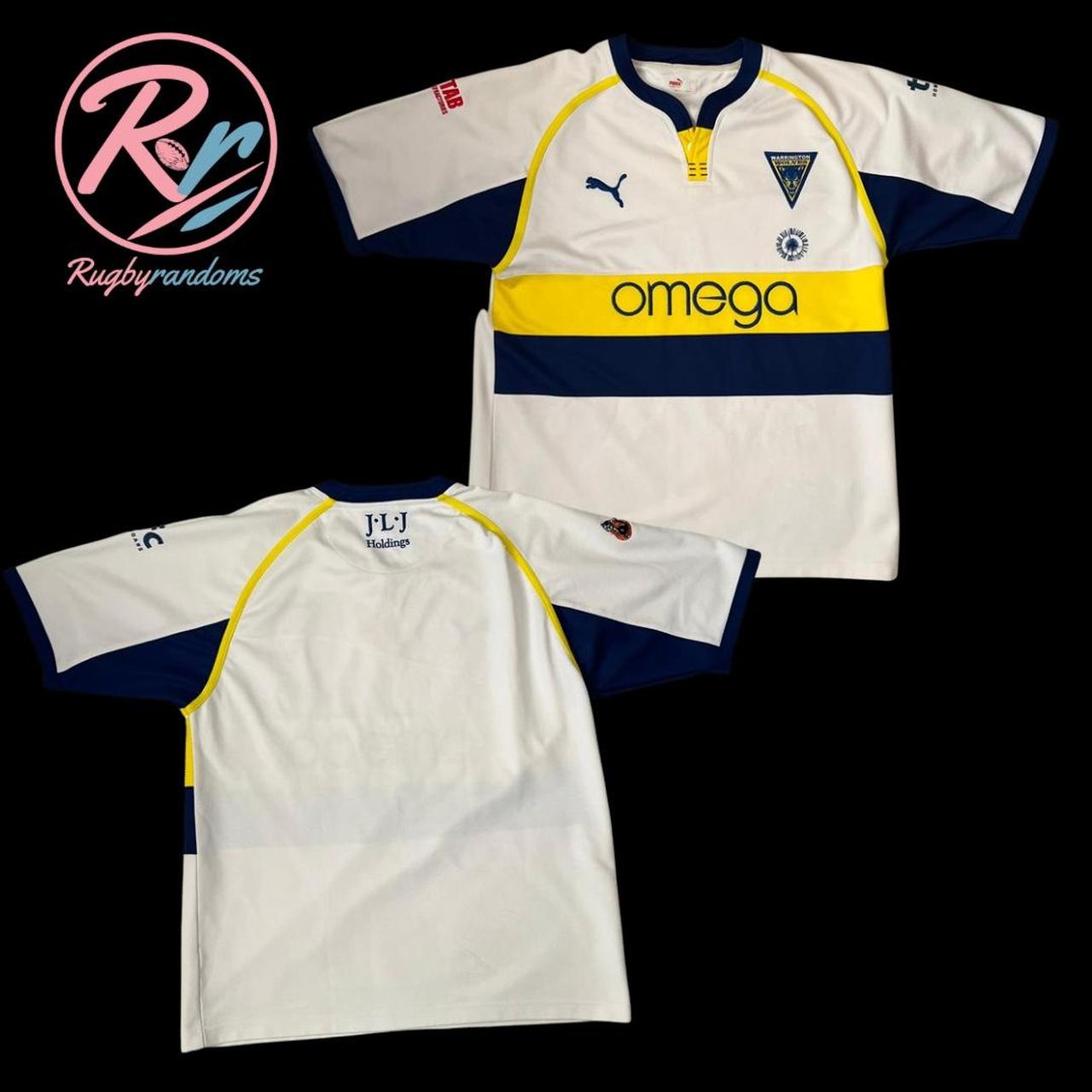 Puma Warrington Wolves Rugby League Away Shirt 2006... - Depop