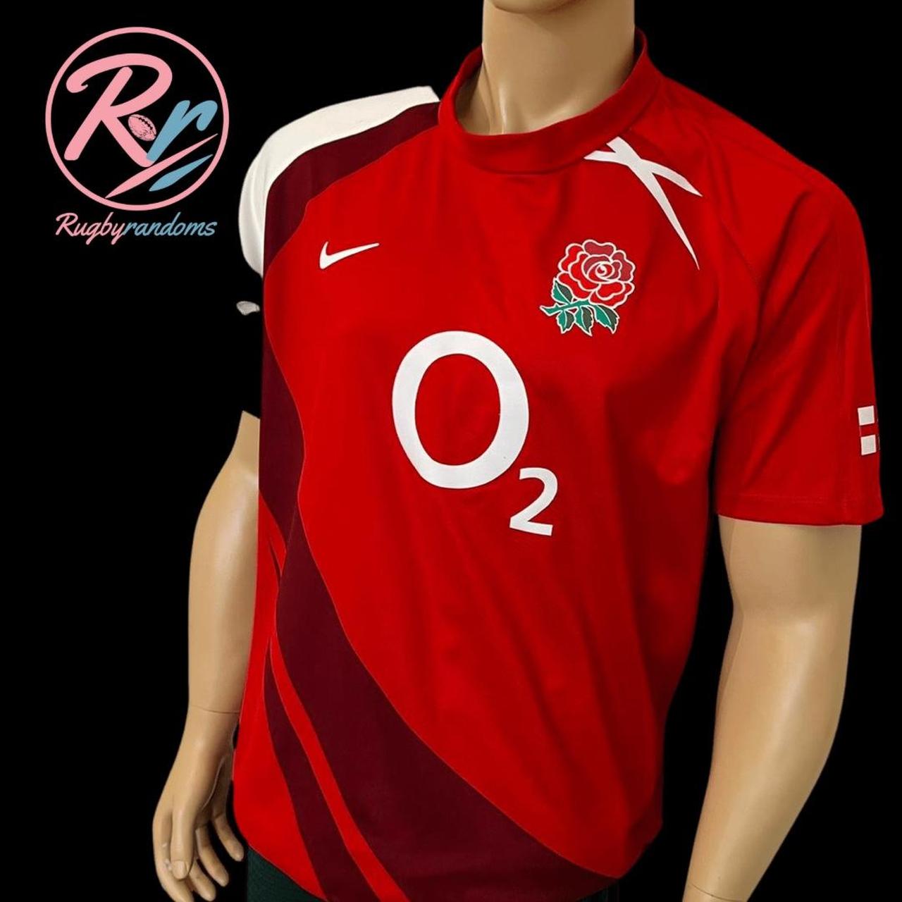 Nike England Rugby Away Shirt 2007 - Men’s XL -... - Depop