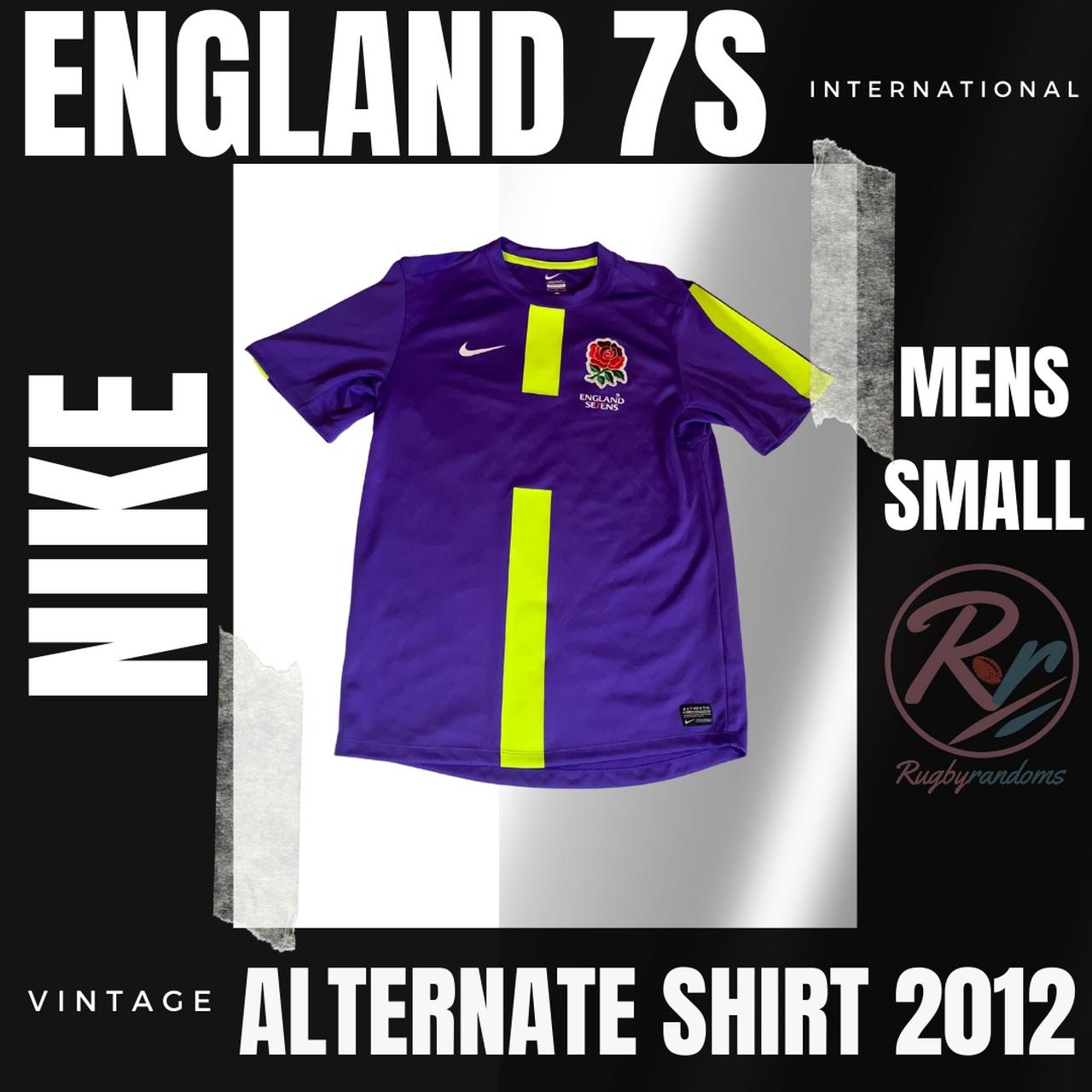 Nike Men's Purple and Yellow T-shirt | Depop