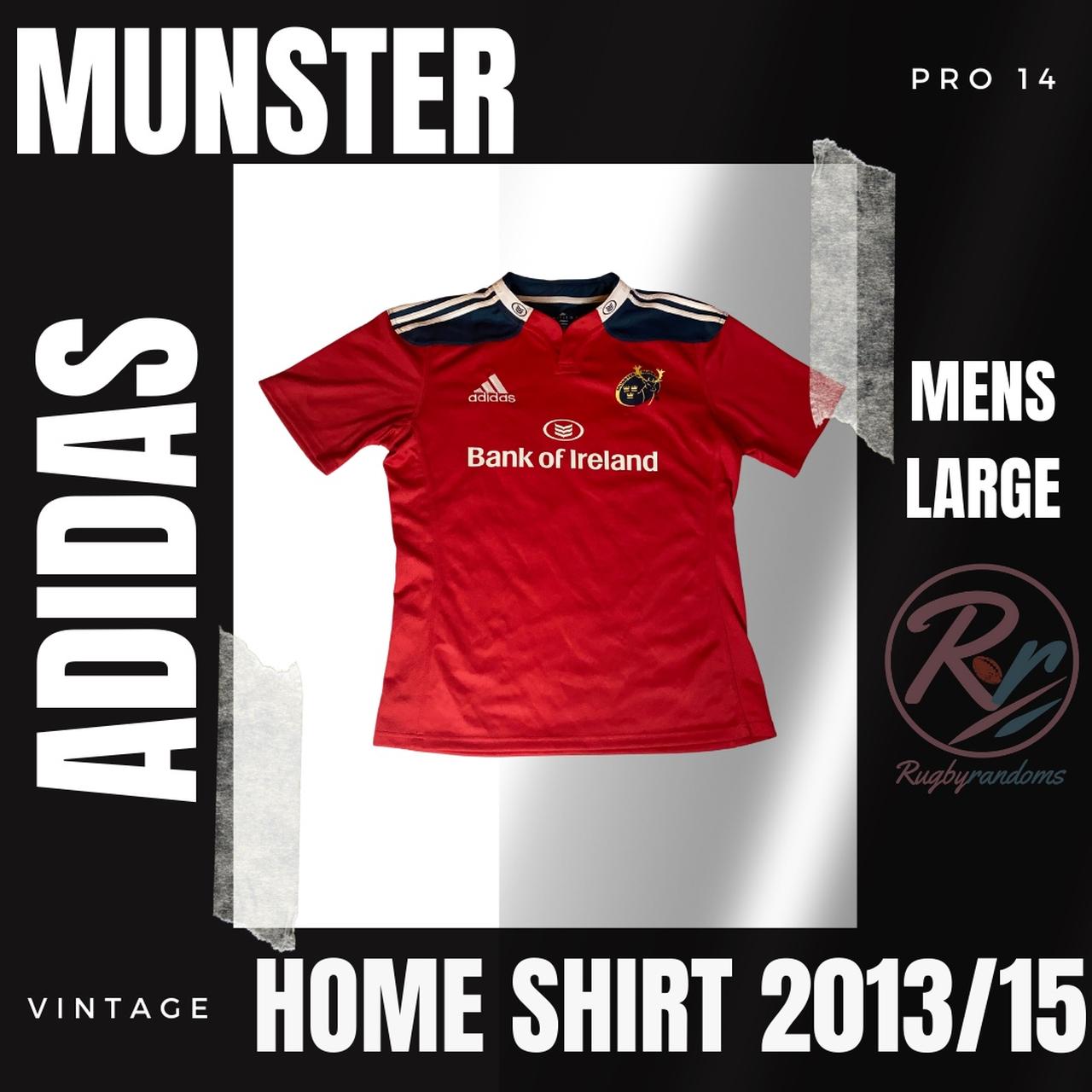 Adidas Munster Rugby Home Shirt 2013/15 - Men’s... - Depop