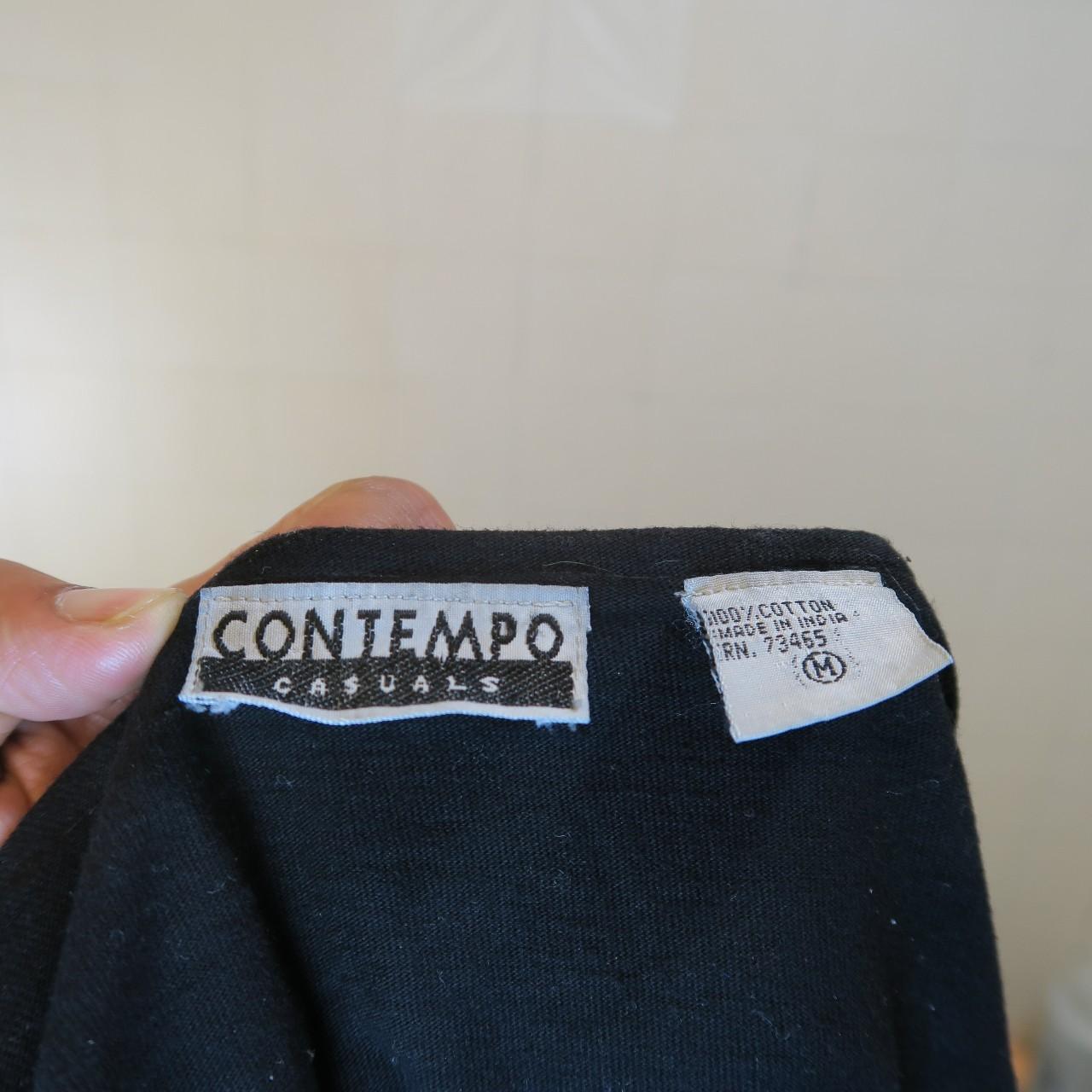 Vintage Contempo Casuals 90's Fringe Top Beaded... - Depop