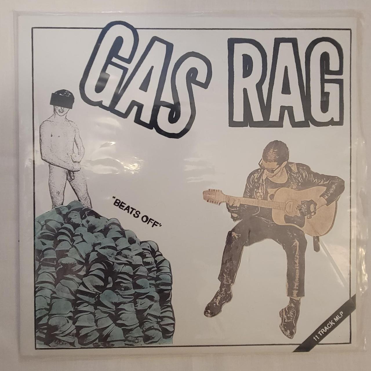 Gas Rag - Beats Off LP 1/200 gold version, excellent... - Depop