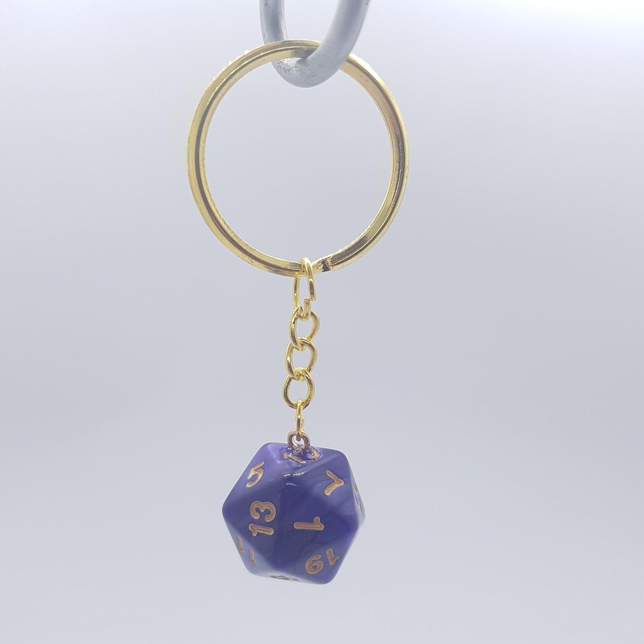 Dnd keychain Dice size is between 2.5cm x 2cm - Depop
