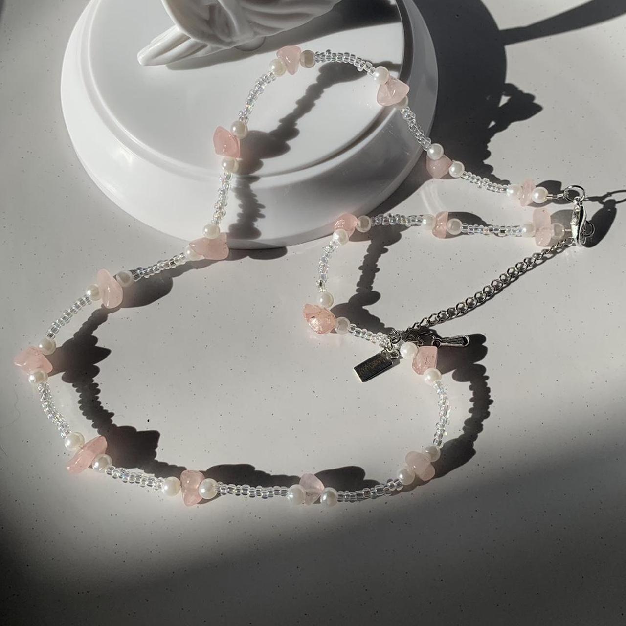 🌸Handmade by me 🌸Cute handmade chocker necklace... - Depop