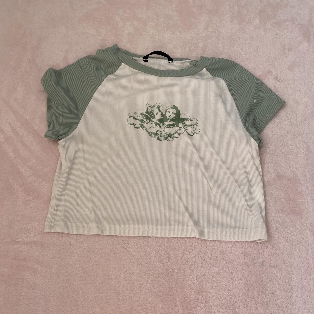 super cute angel baby tee still in amazing condition... - Depop