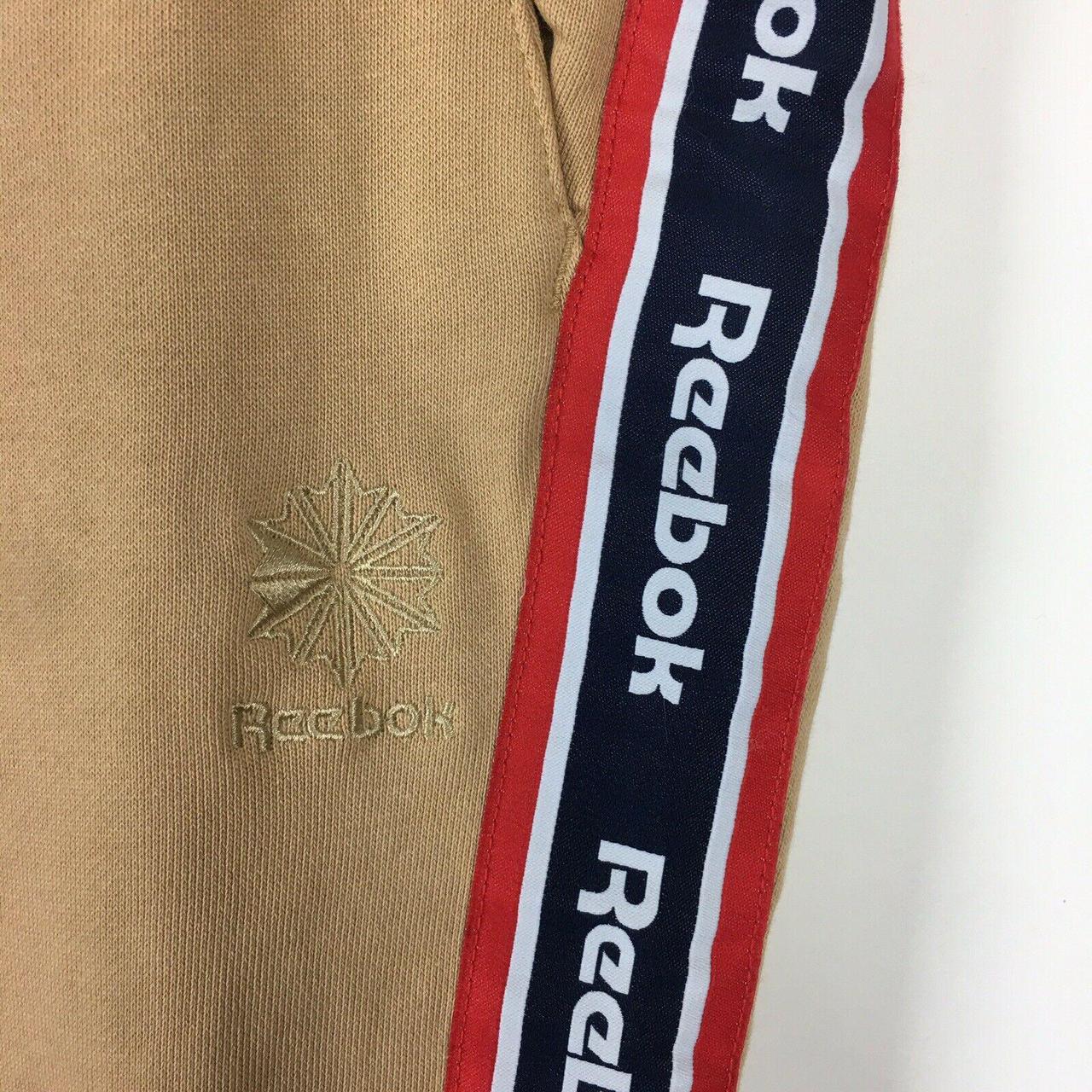 Reebok Classic Tan Jogger Sweat Pants Womens Small... - Depop