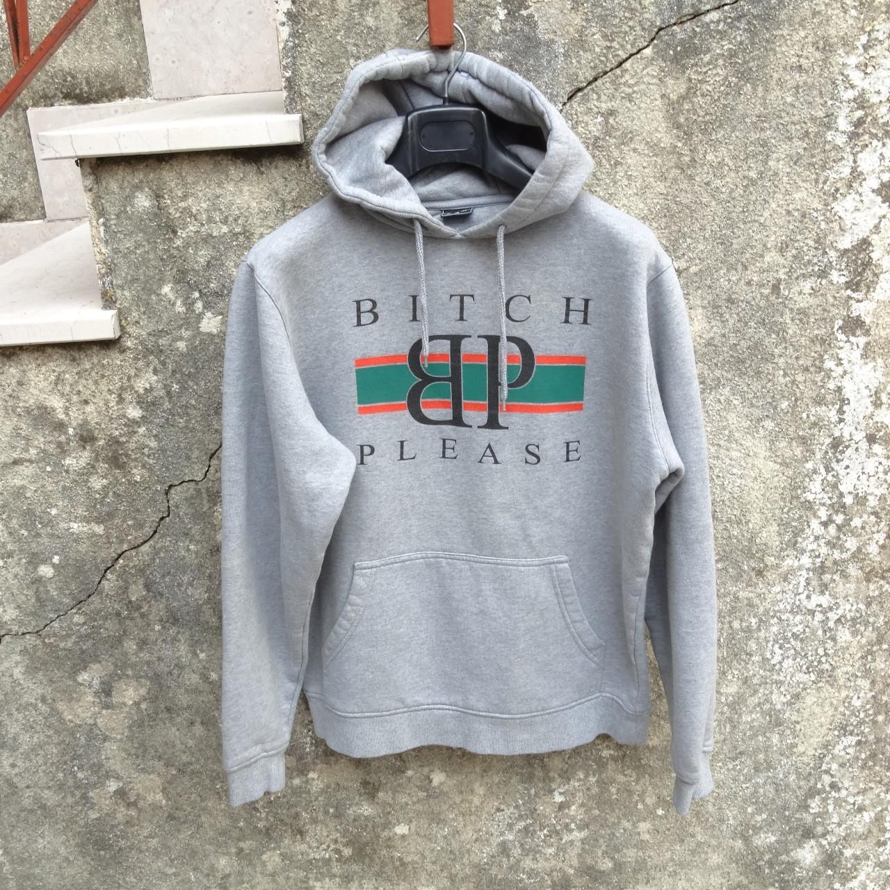 Sweatshirt Hoodie Bitch Please 🔞 Felpa Mister Tee... - Depop