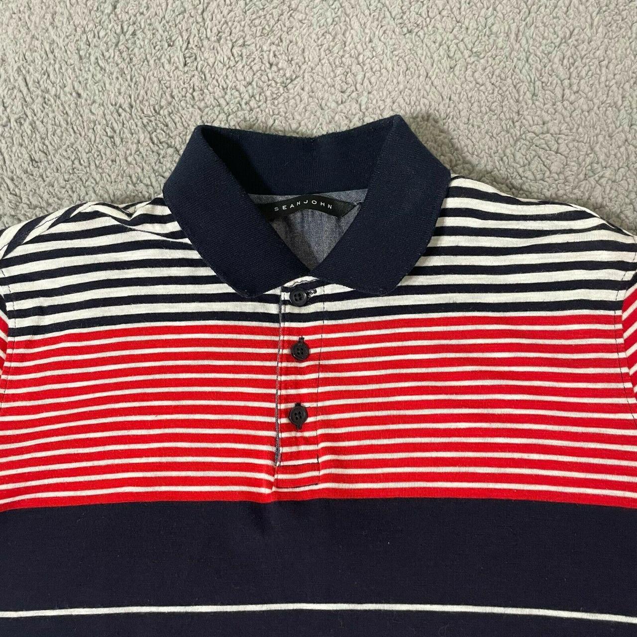 Sean John Polo Shirt Mens Medium Casual Short Sleeve... - Depop