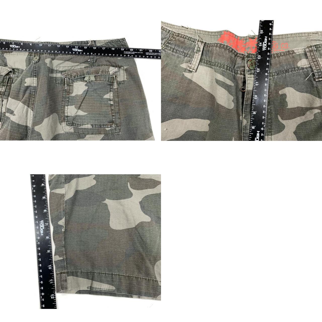 Plugg Camouflage Ripstop Cargo Shorts Camo... - Depop