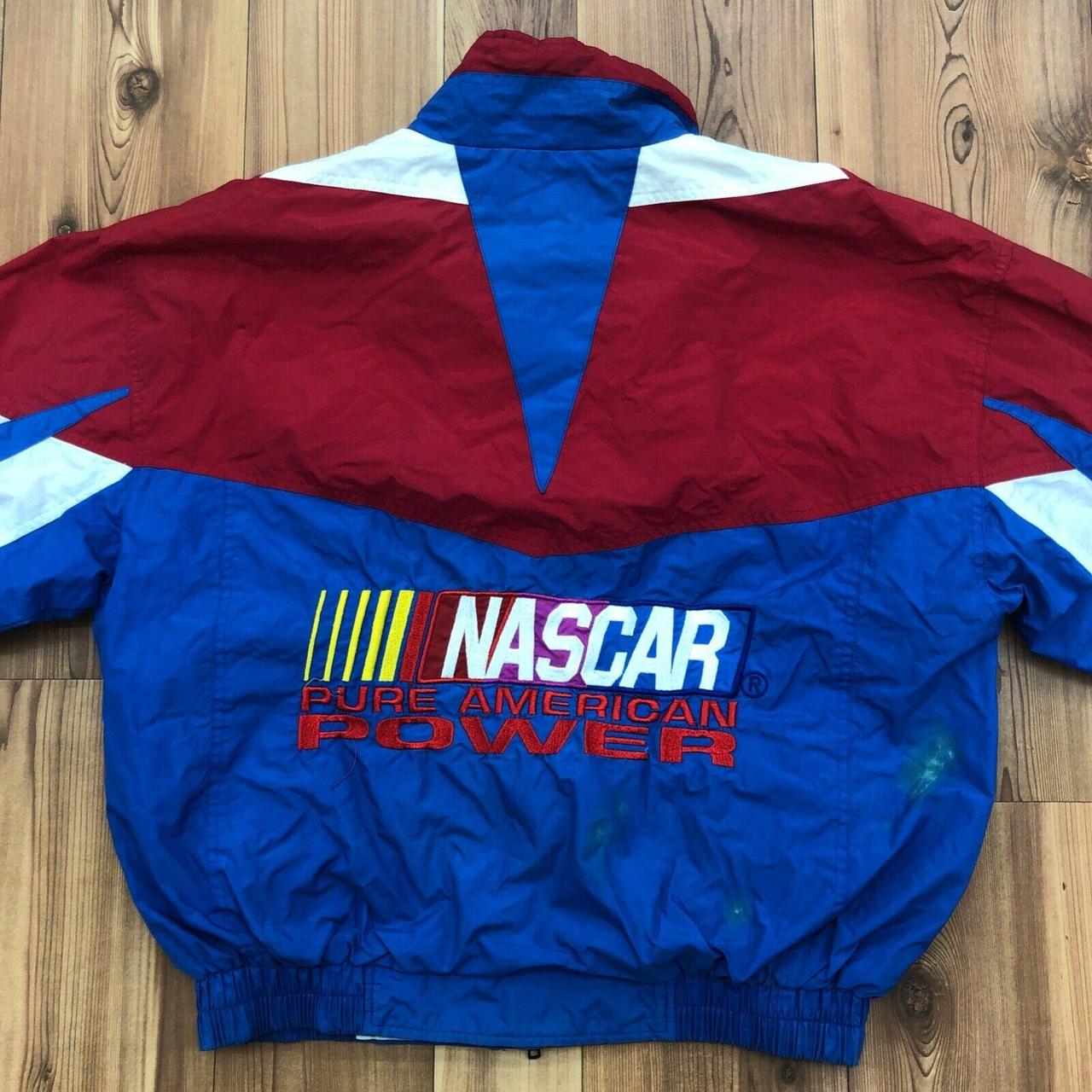 Vintage Chase Authentics Red NASCAR Pure American... - Depop