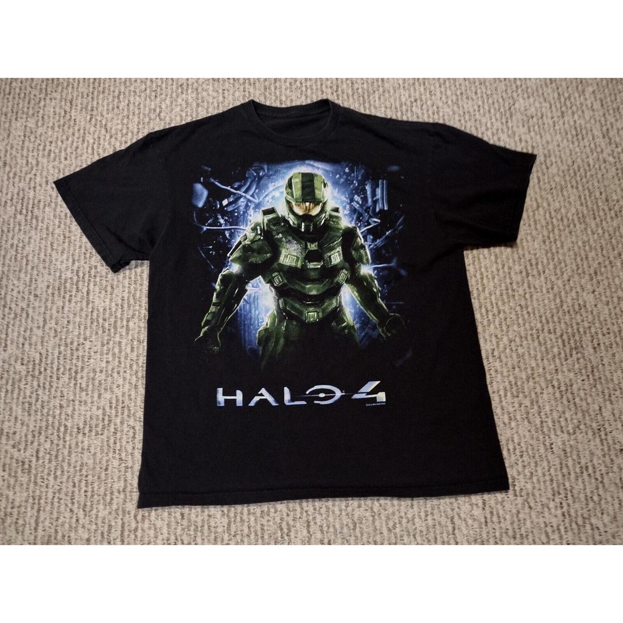 Halo 4 Shirt Retro Game TV Movie Xbox Ps3 Nintendo... - Depop