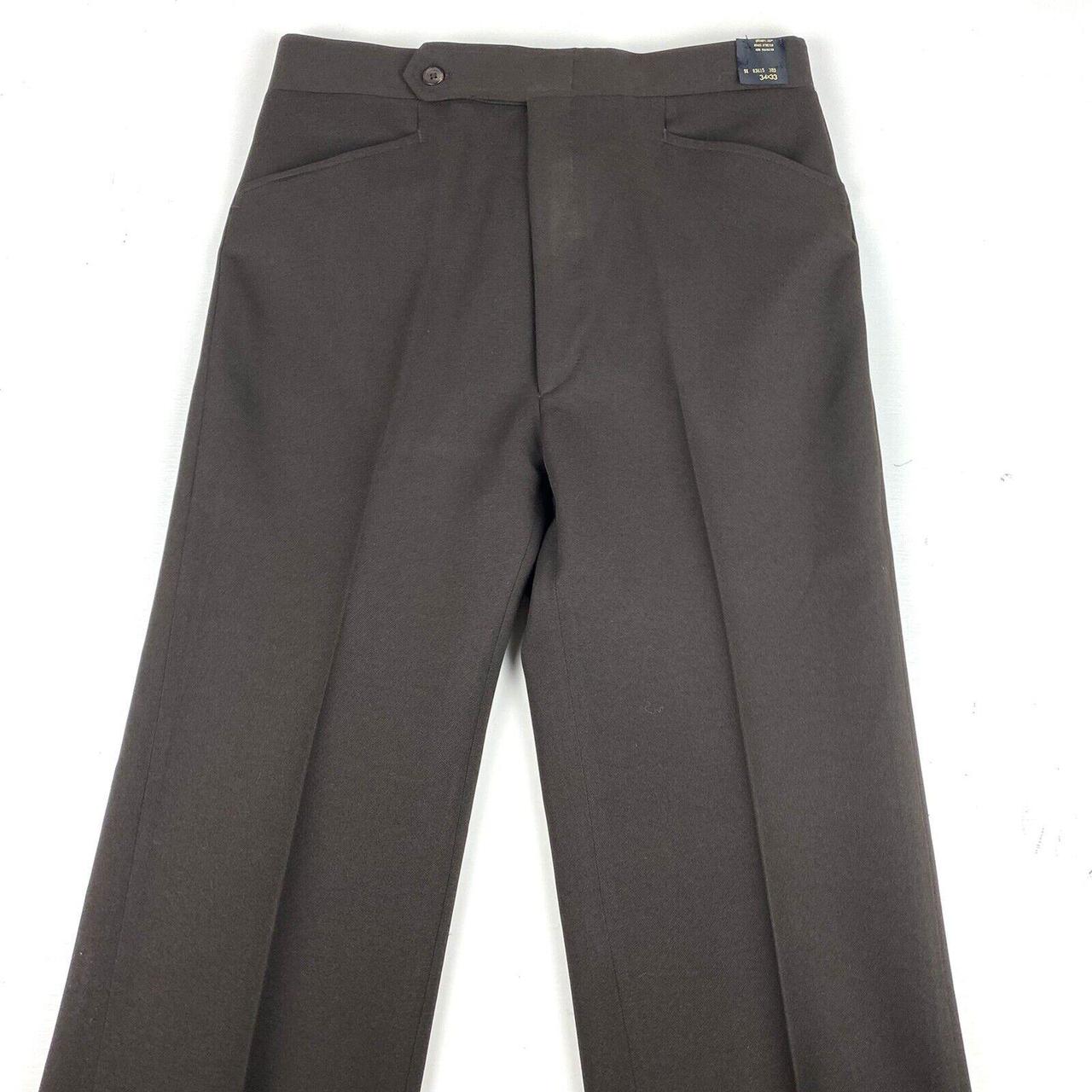 Vintage 70’s Haggar Expandomatic Waist Polyester... - Depop