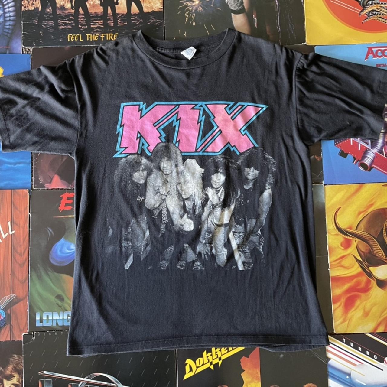 Vintage KIX 1989 dirty boys of the underground... - Depop