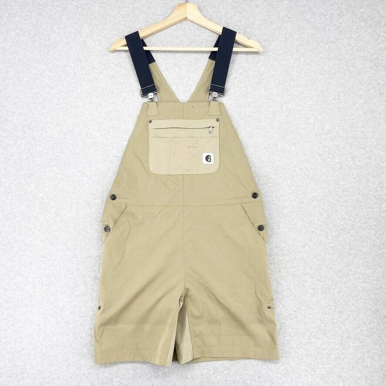 Hurley X Carhartt Womens Overall Shorts Size Small... - Depop