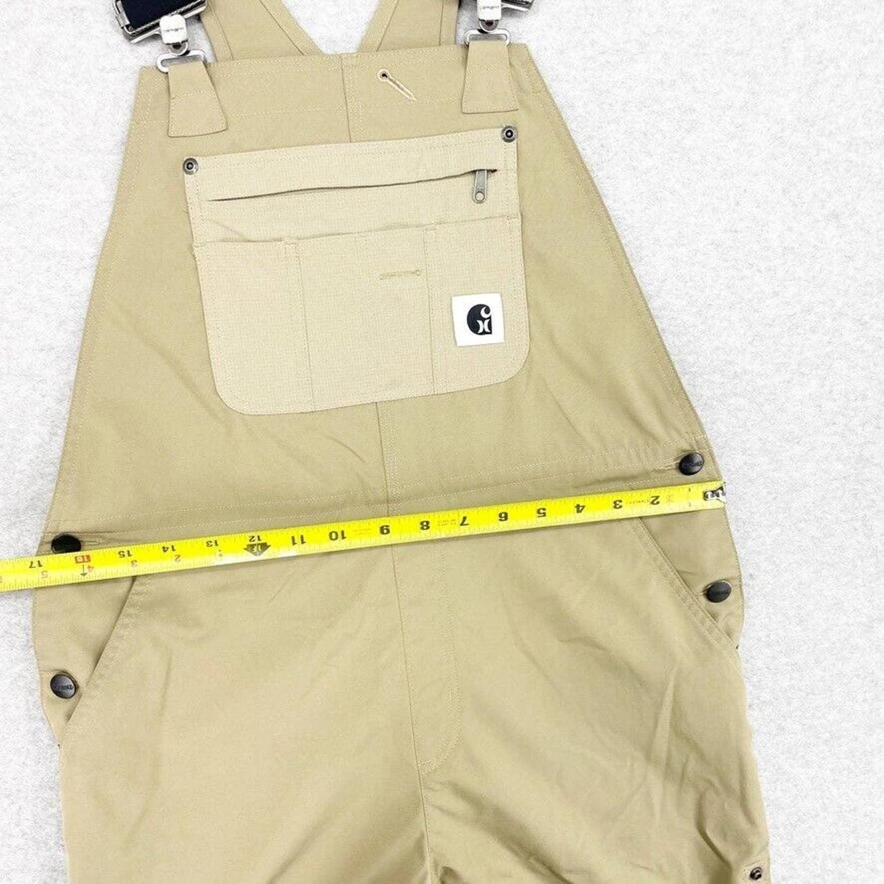 Hurley X Carhartt Womens Overall Shorts Size Small... - Depop