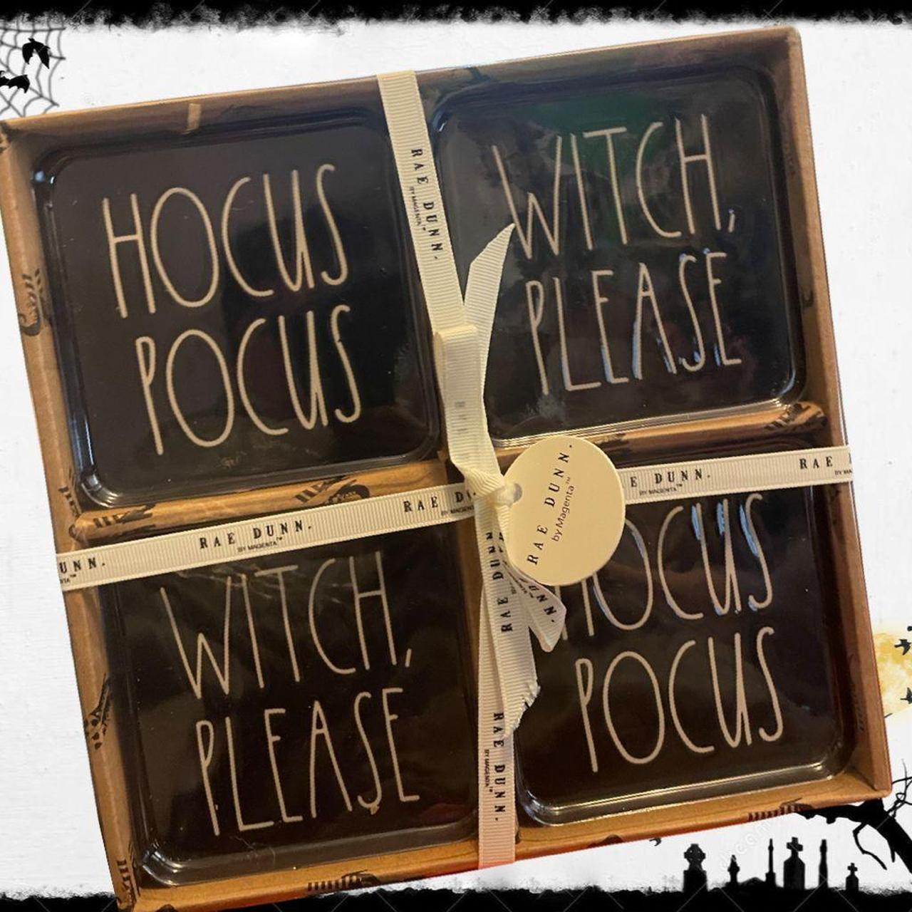 Rae Dunn Hocus Pocus Halloween Appetizer Cocktail... - Depop