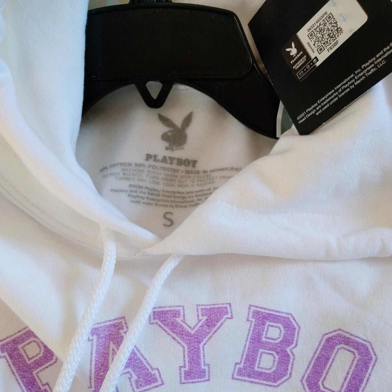 New with tags. Playboy Fleece Oversized Pullover... - Depop