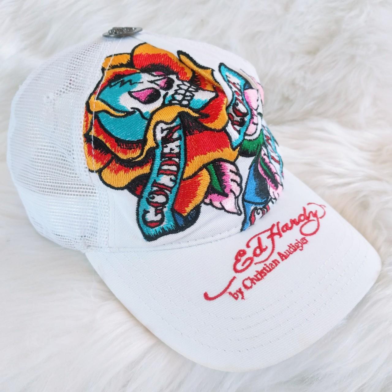 Ed Hardy Women's multi Hat | Depop