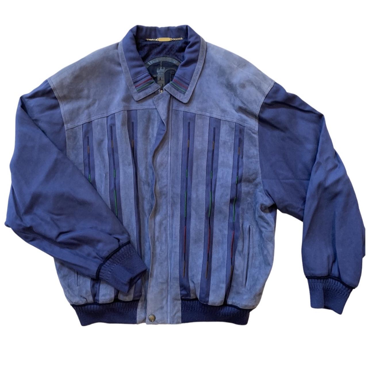 Torres jacket made in Spain suede size L vintage - Depop