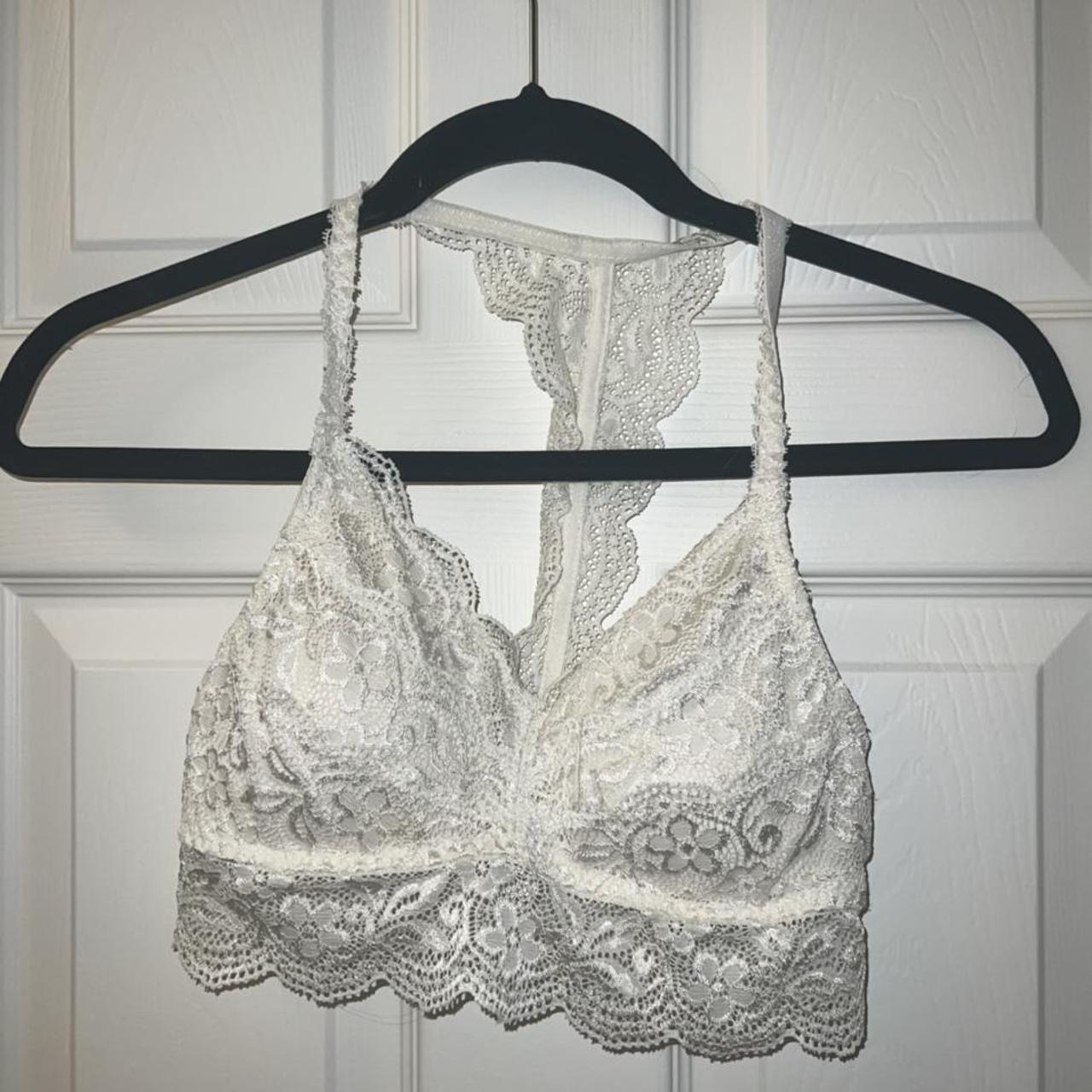 LACEY BRALETTE MAURICES - cream colored - size... - Depop