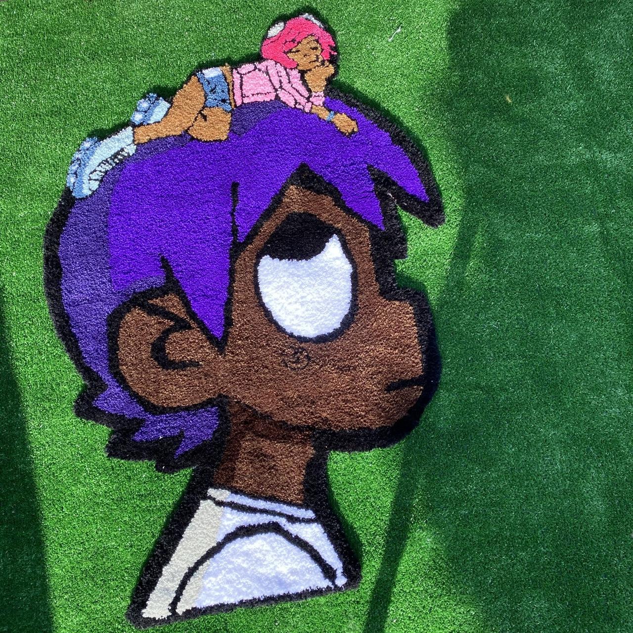 lil uzi vert rug can be made in any size this size... - Depop