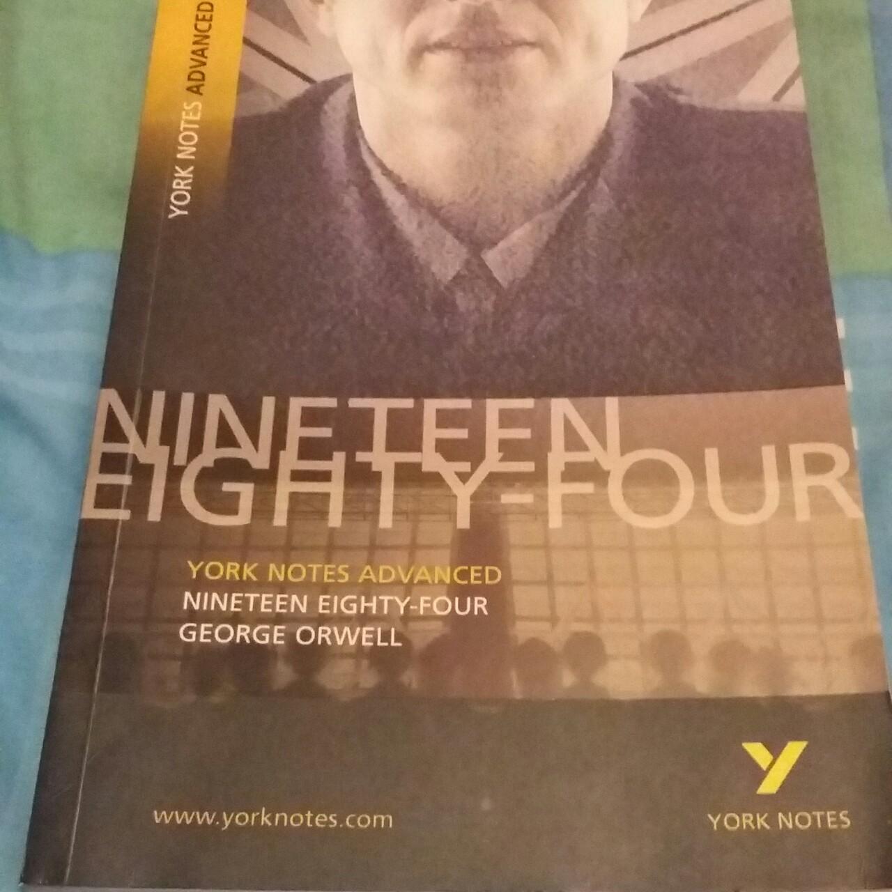 Nineteen Eighty-Four York Notes Study Guide #1984... - Depop