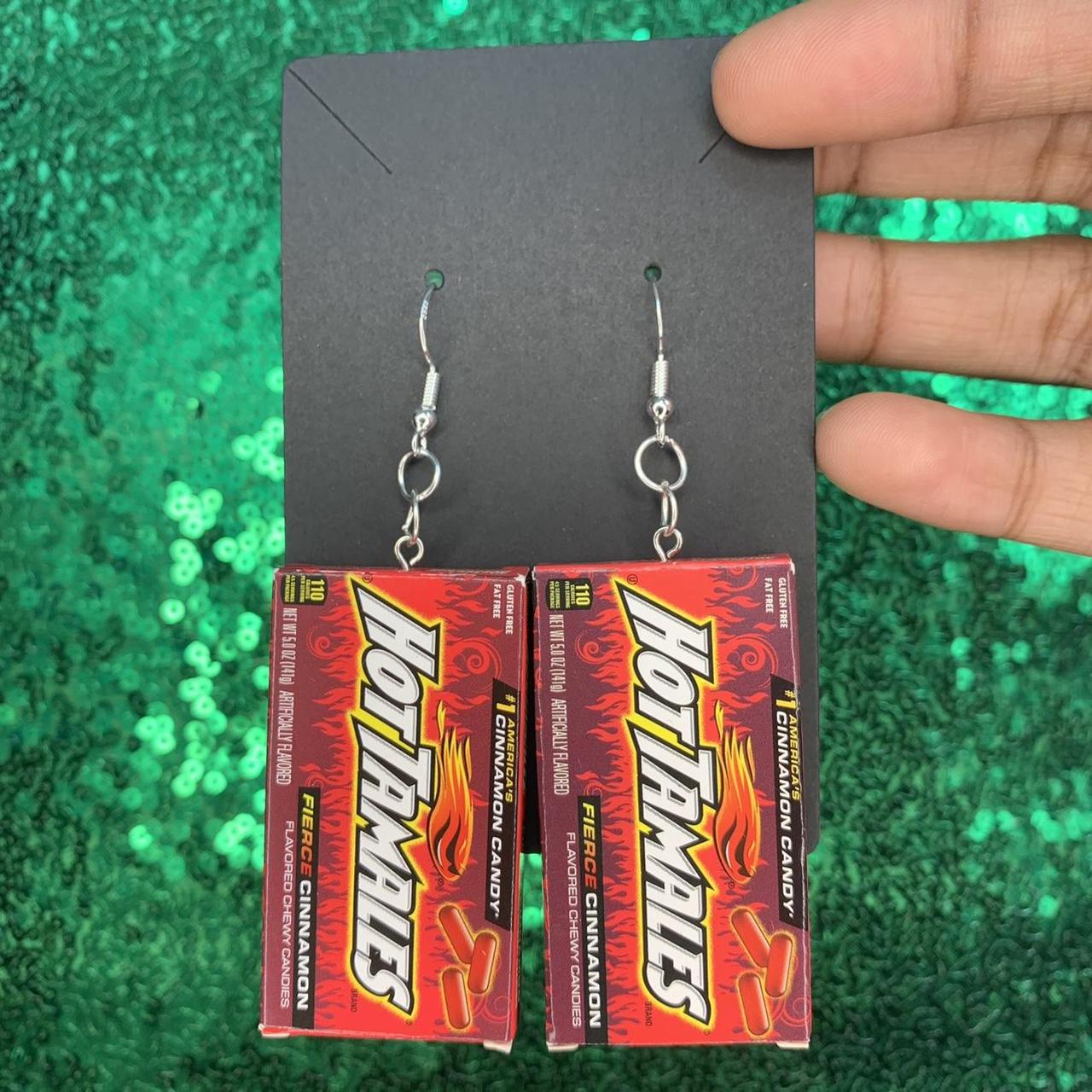 Mini brands Hot Tamales Candy Earrings🔥 These are... - Depop
