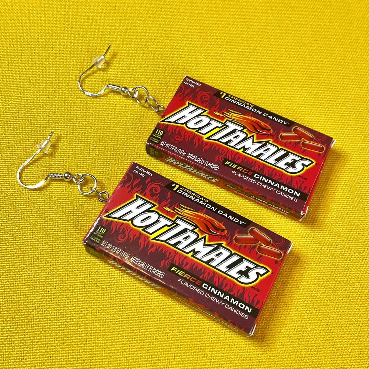 Mini brands Hot Tamales Candy Earrings🔥 These are... - Depop