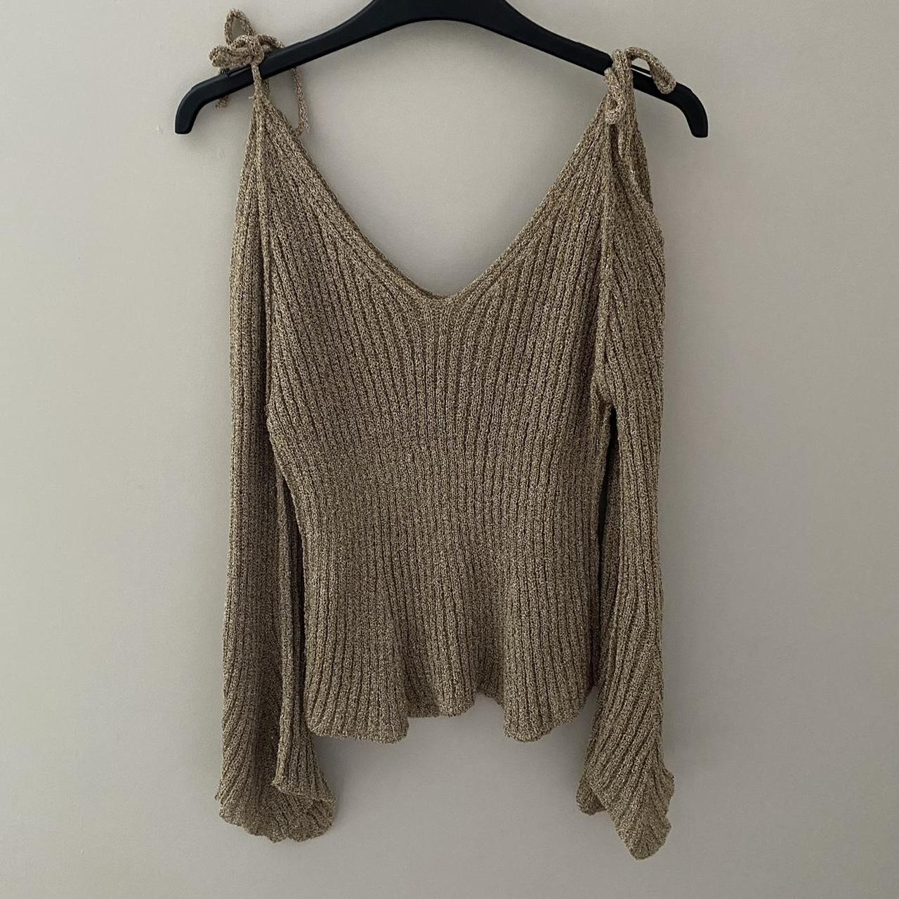 Women's Gold Top | Depop