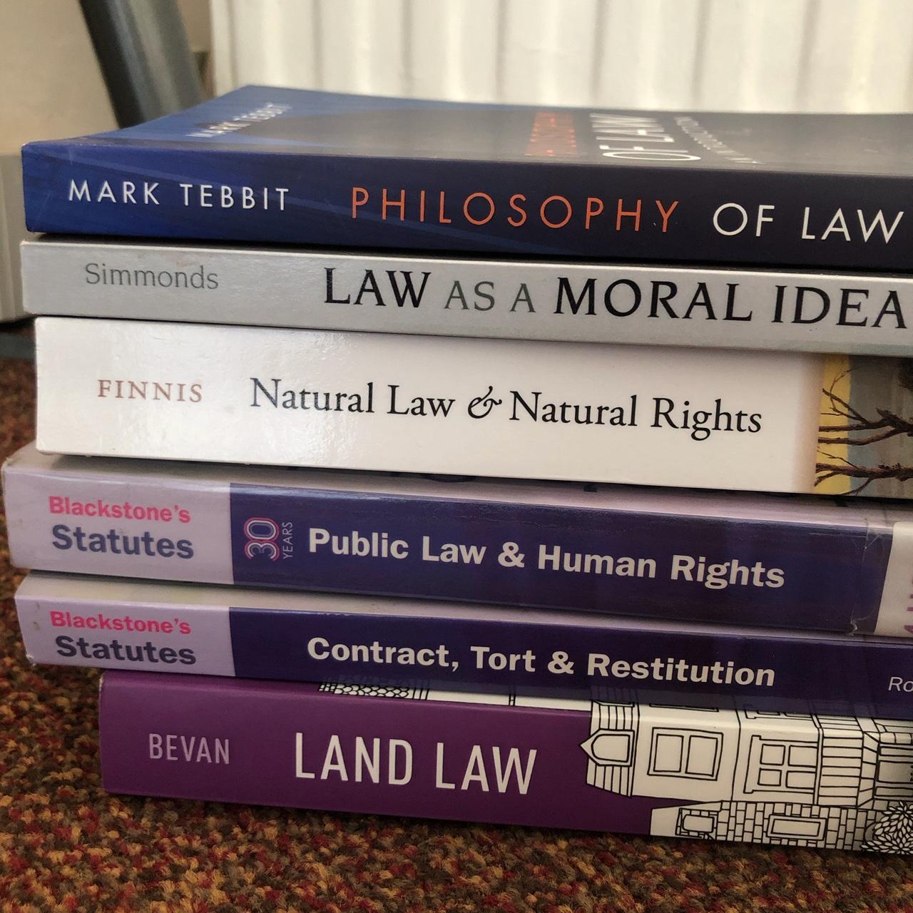 Various law degree books Message for individual... - Depop