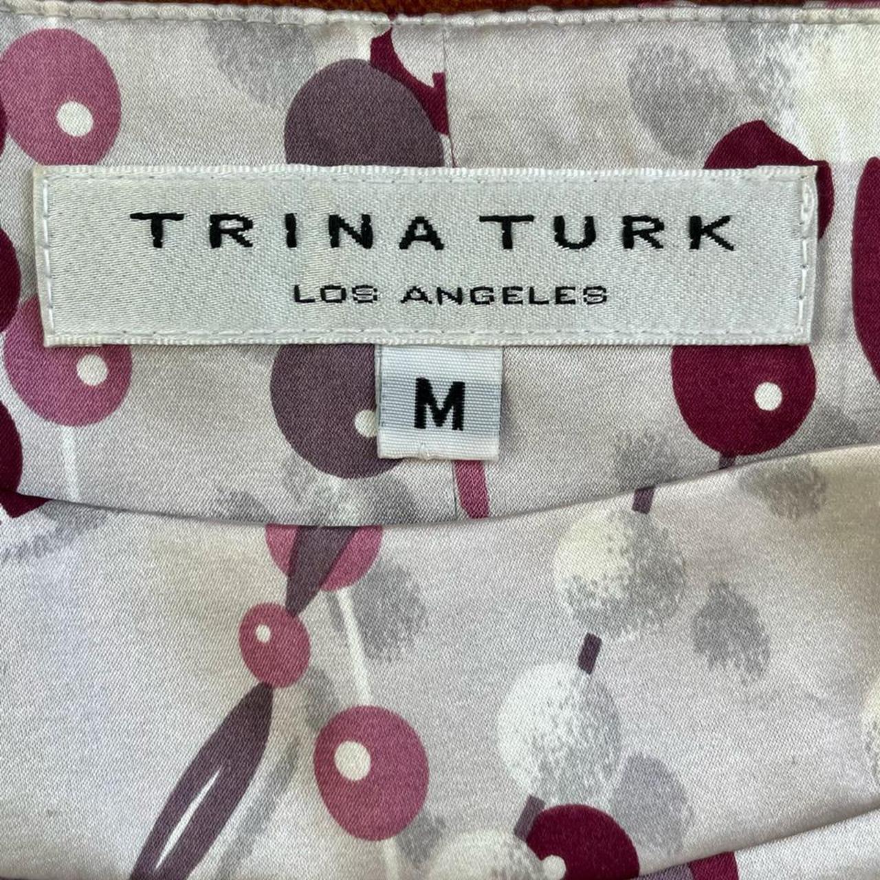Trina Turk cute af 90s / y2k cami top with waist... - Depop