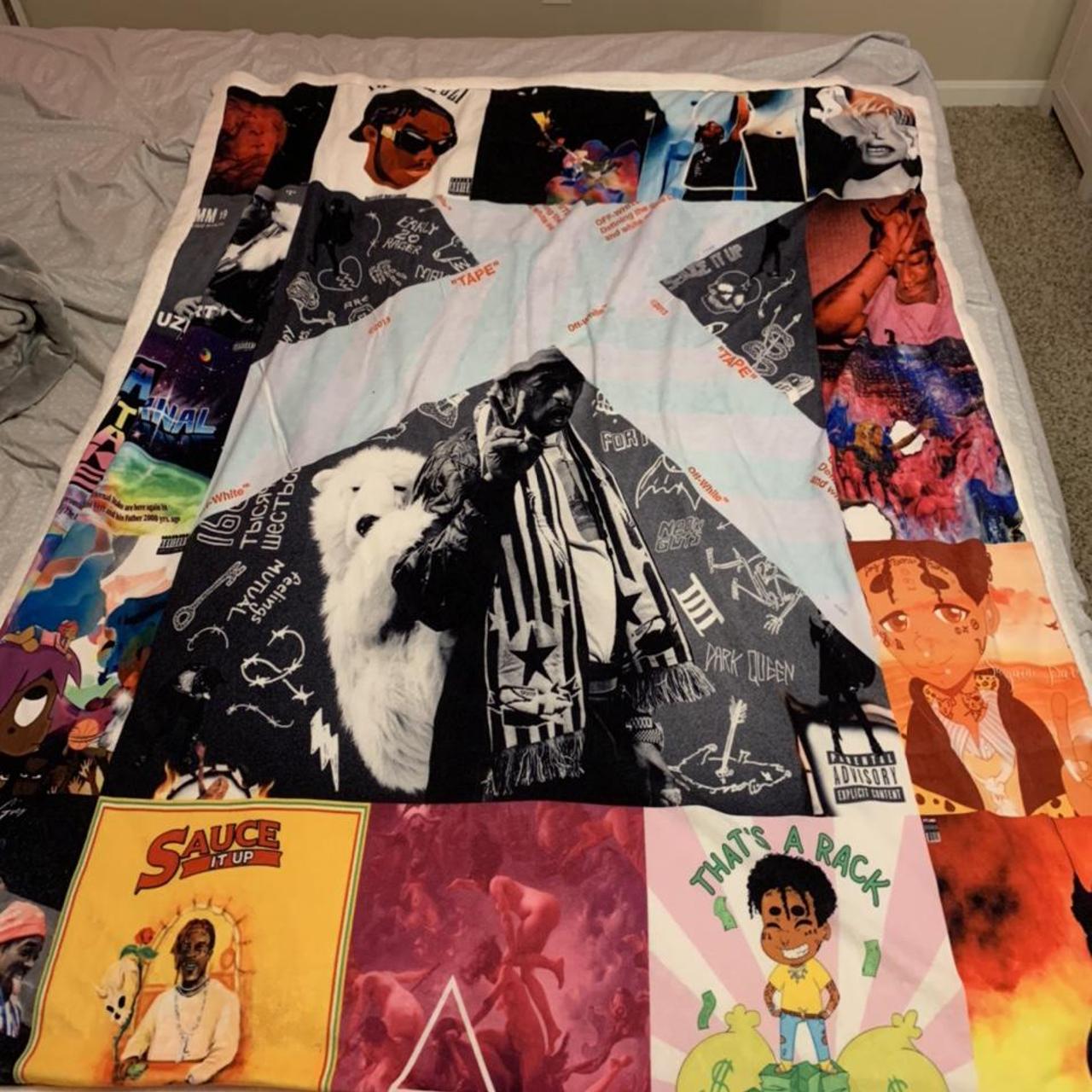 Lil Uzi Vert Merch Blanket RARE Price not... - Depop