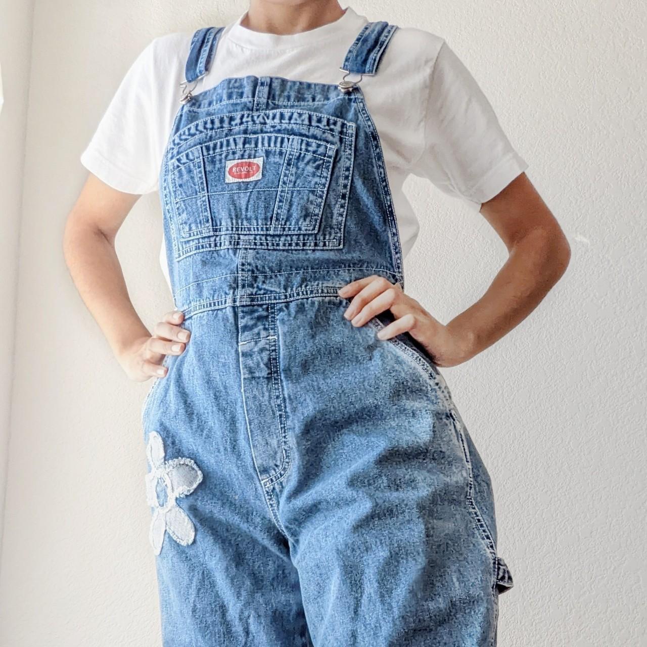 Y2K Baggy Overalls 💙 Super CUTE vintage style... - Depop