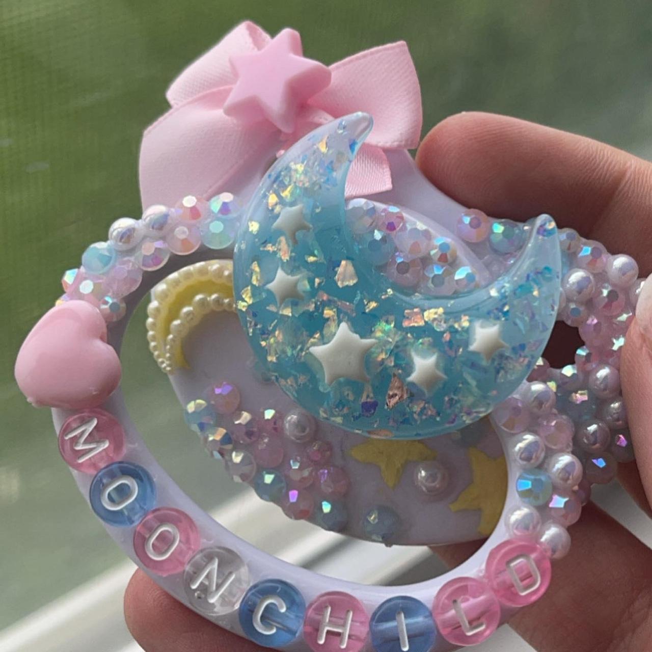 More examples of my adult pacifier deco work. This... - Depop